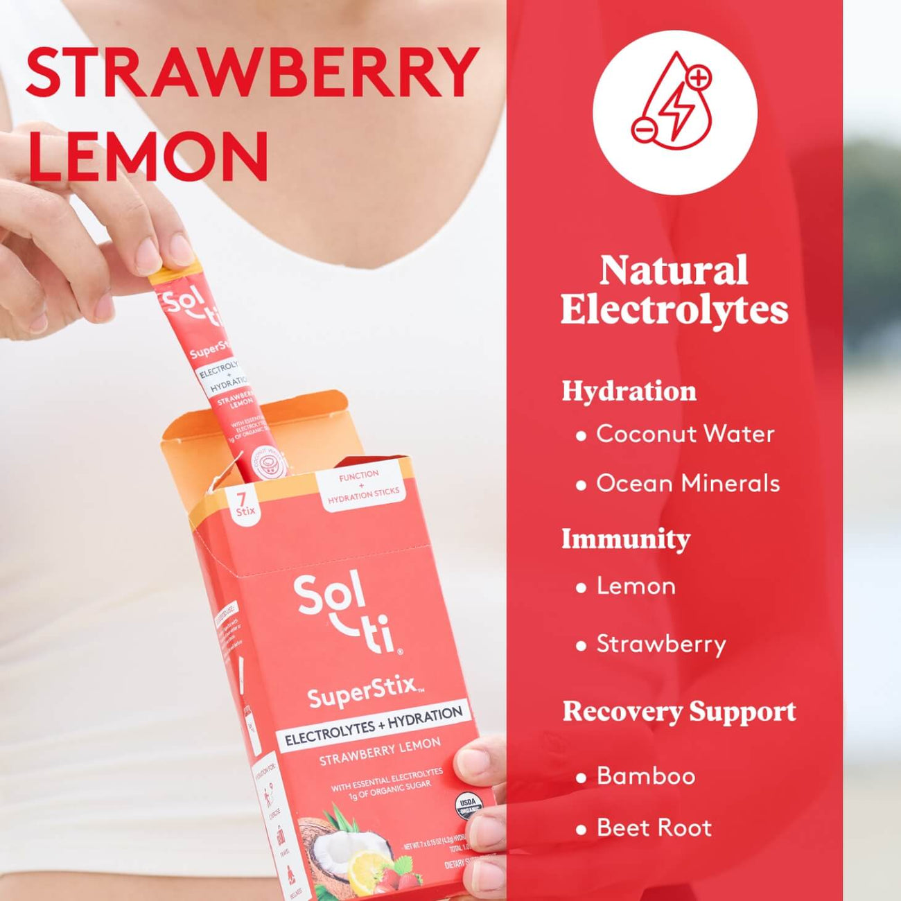 SuperStix® Hydration Electrolyte Sticks Packs | IV Hydration Powder Packets