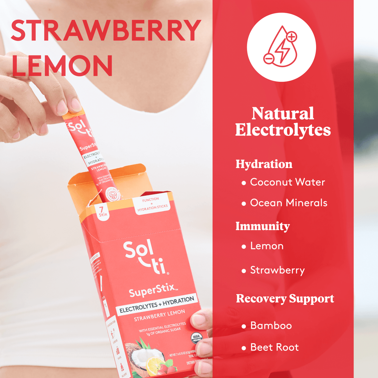 SuperStix® Hydration Electrolyte Sticks Packs | IV Hydration Powder Packets