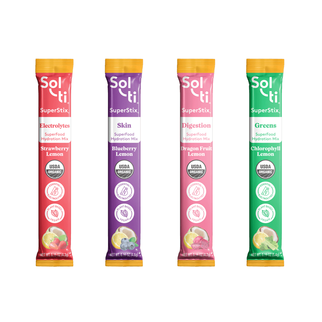 SuperStix® Hydration Electrolyte Sticks Packs | IV Hydration Powder Packets