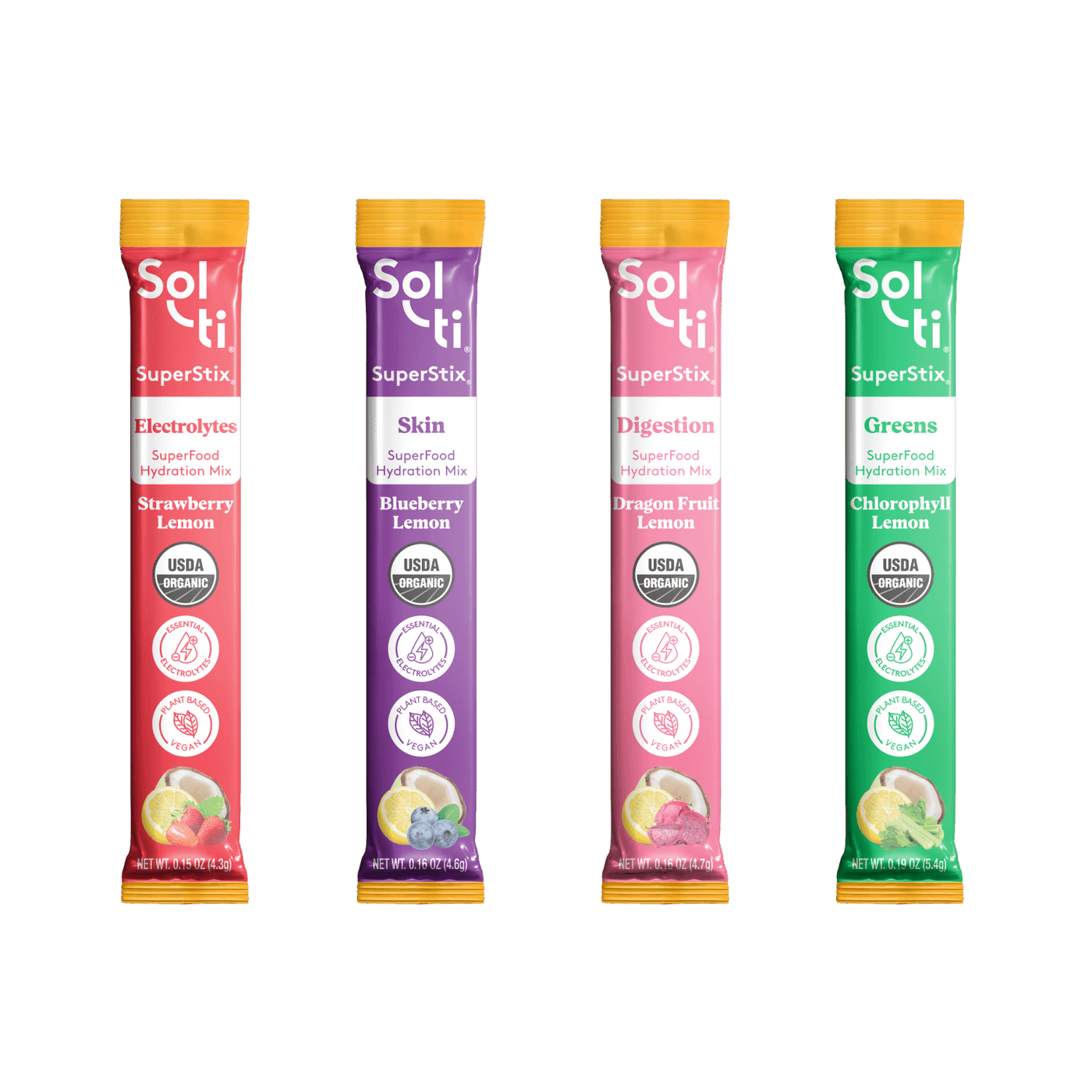 SuperStix® Hydration Electrolyte Sticks Packs | IV Hydration Powder Packets