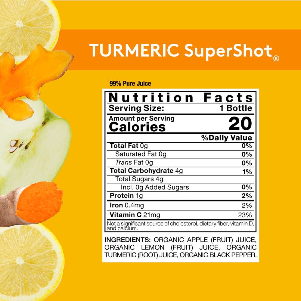 TURMERIC SuperShot® | Best Organic Turmeric Shots | Buy Immunity ...